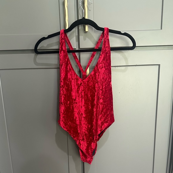 Swim | Red Velvet Swimsuit | Poshmark
